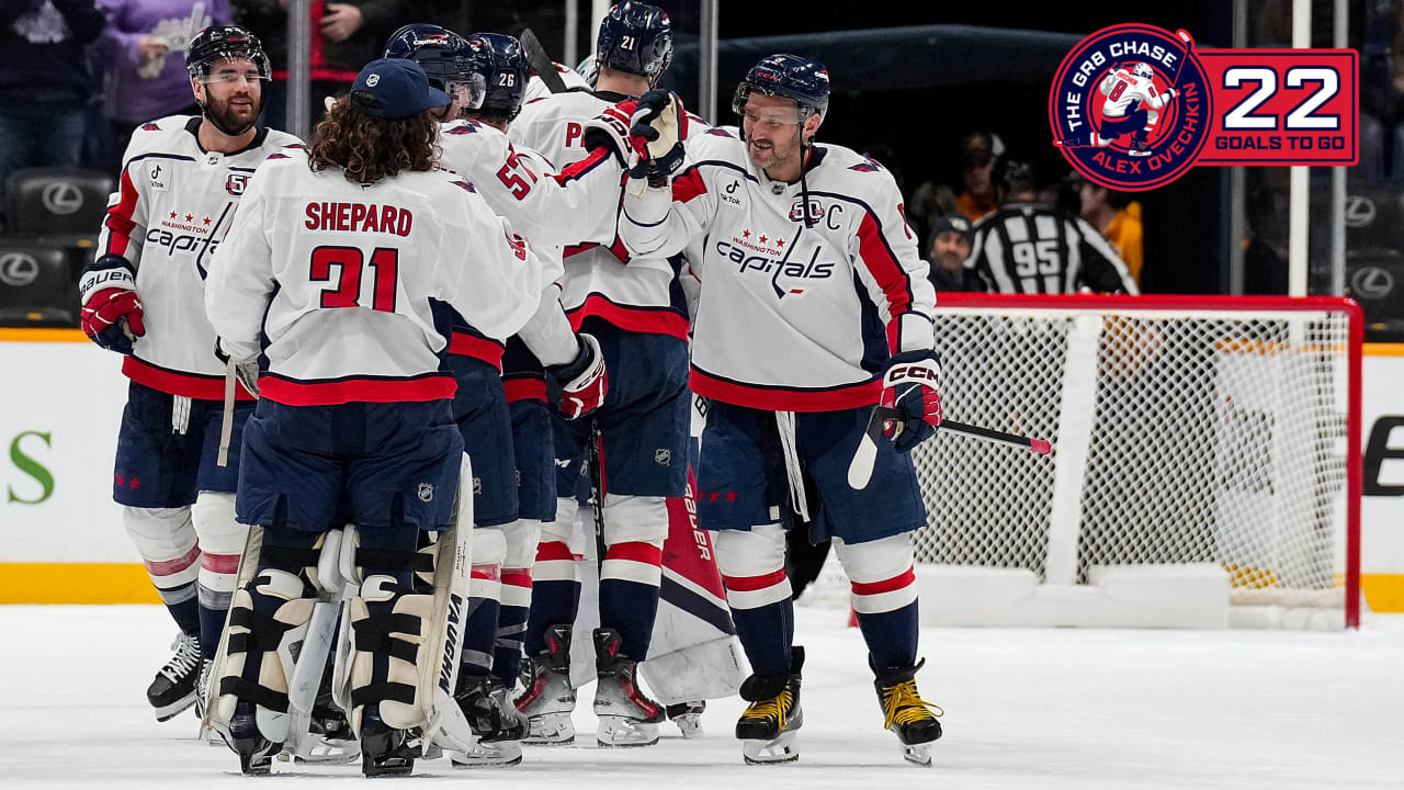 Ovechkin reaches 20 goals for 20th straight season | Washington Capitals