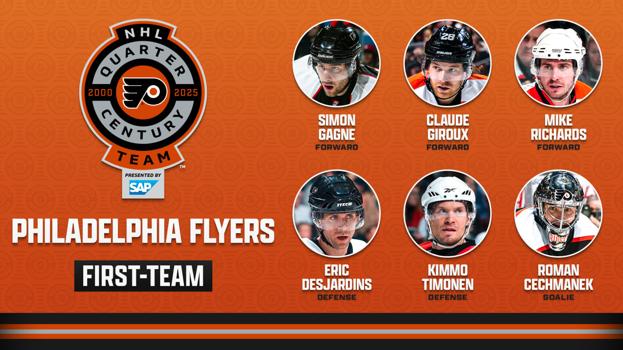 Philadelphia Flyers Quarter-Century Teams unveiled | NHL.com