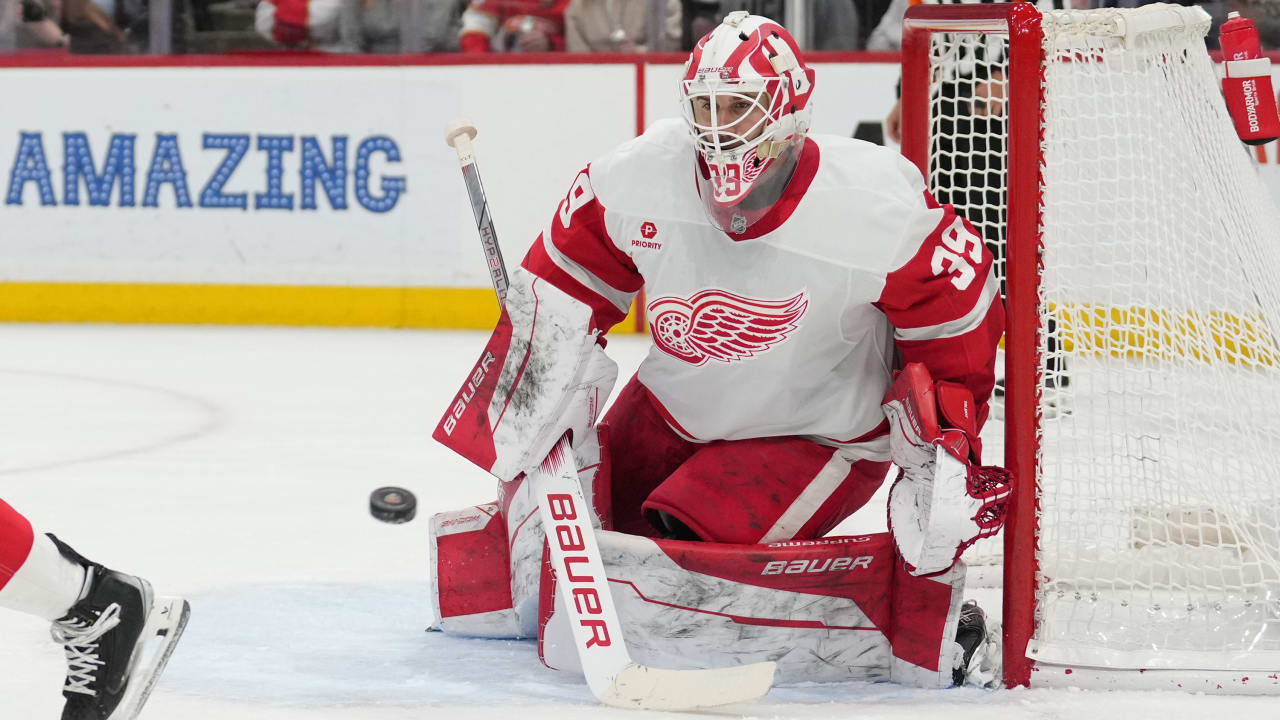Talbot makes 41 saves, Red Wings stay hot by defeating Panthers | NHL.com