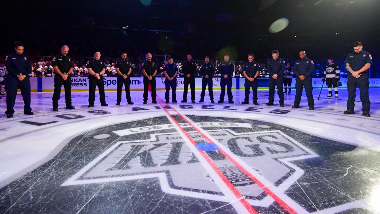 Kings honor first responders | NHL.com