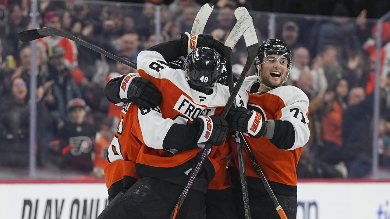 Flyers defeat Red Wings in OT, extend point streak to 6 | NHL.com