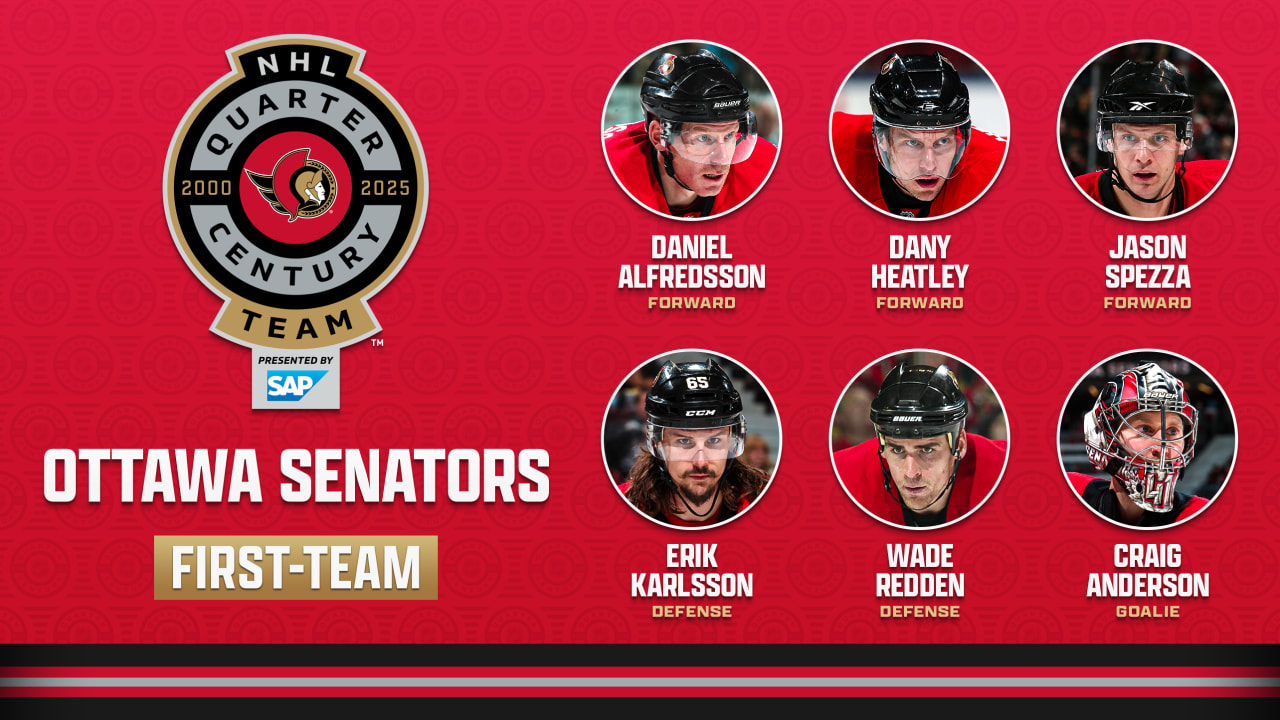 Ottawa Senators Quarter-Century Teams unveiled | NHL.com