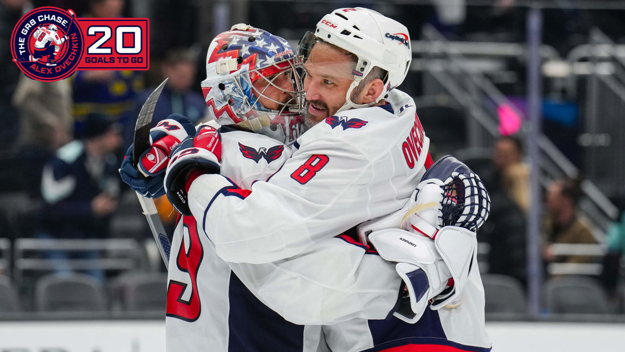 La carrera del GR8 Chase: Ovechkin a 20 goles de la gloria | NHL.com/es