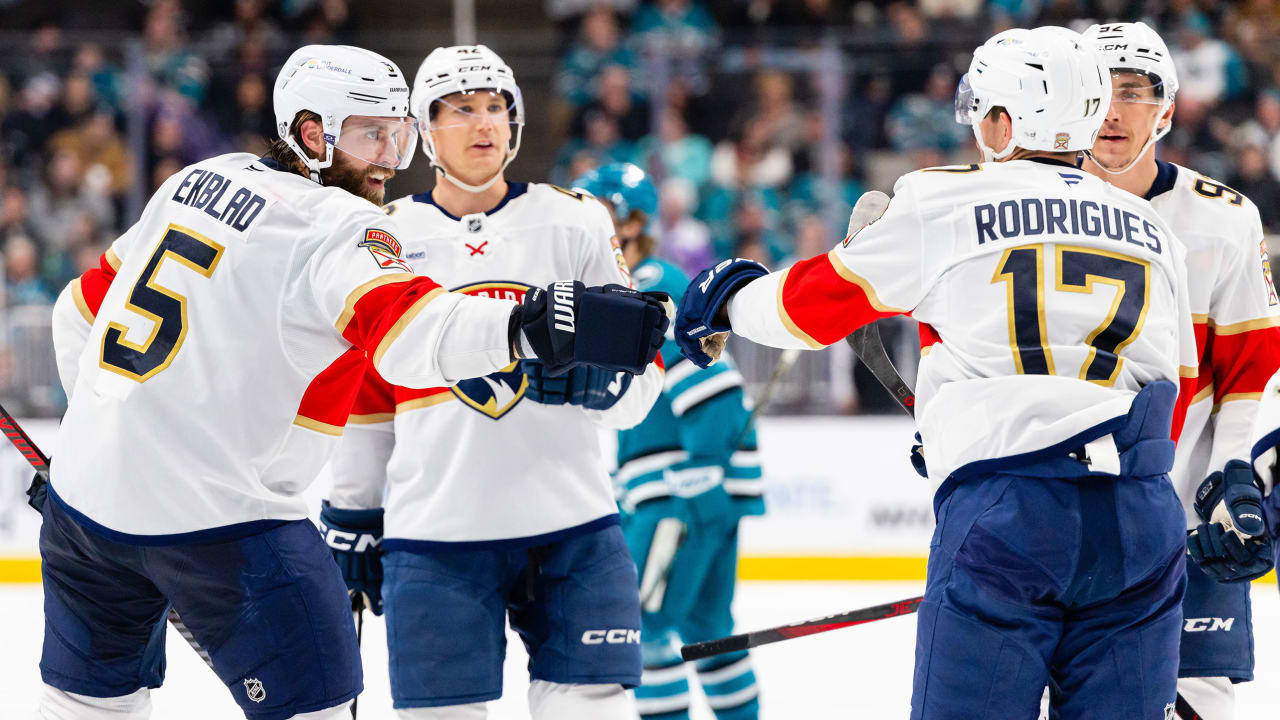 Game Recap: Sharks 2, Panthers 7 | San Jose Sharks