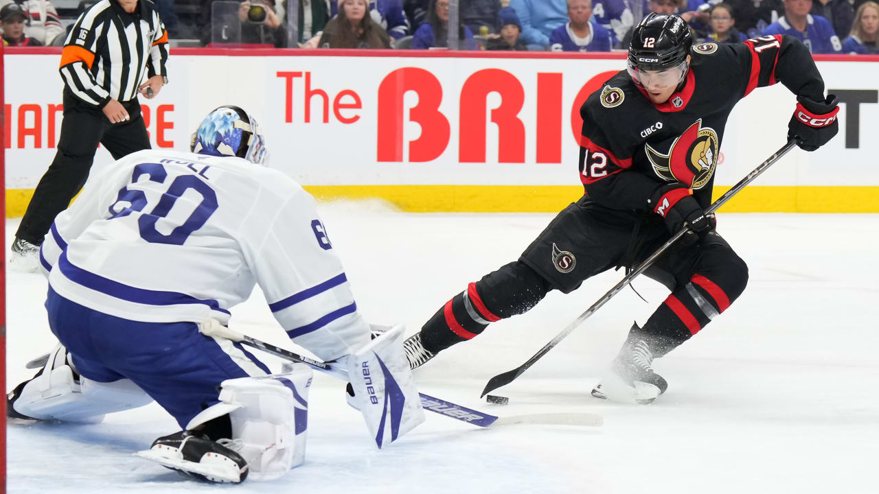 Pinto breaks tie in 3rd period, Senators top Maple Leafs | NHL.com