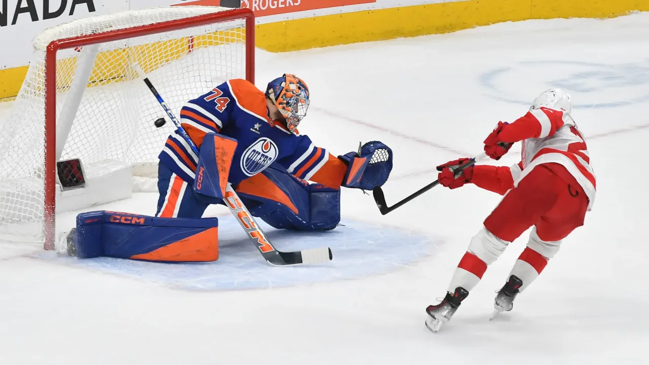 GAME RECAP: Red Wings 3, Oilers 2 (SO) | Edmonton Oilers