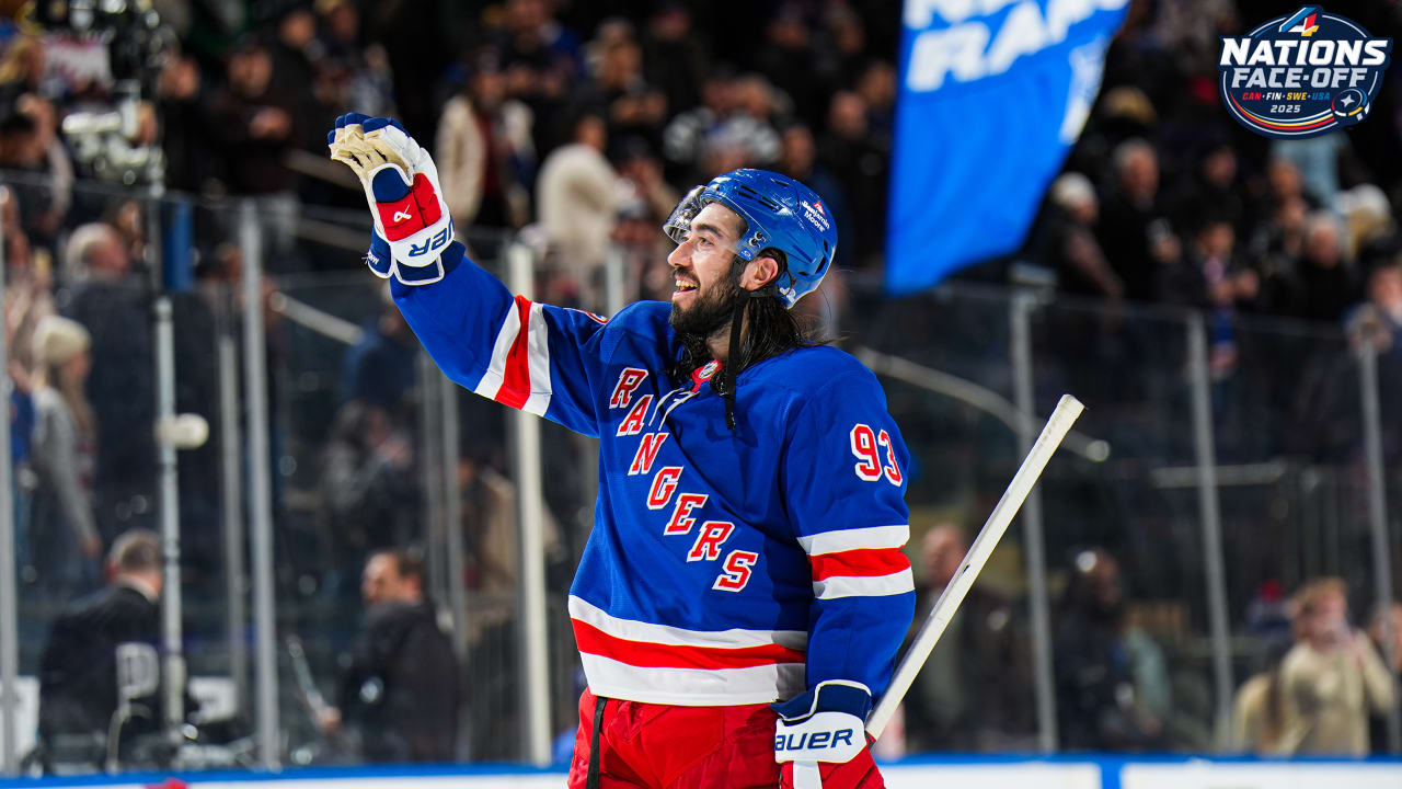Zibanejad's play getting 'better' for Rangers ahead of 4 Nations Face ...