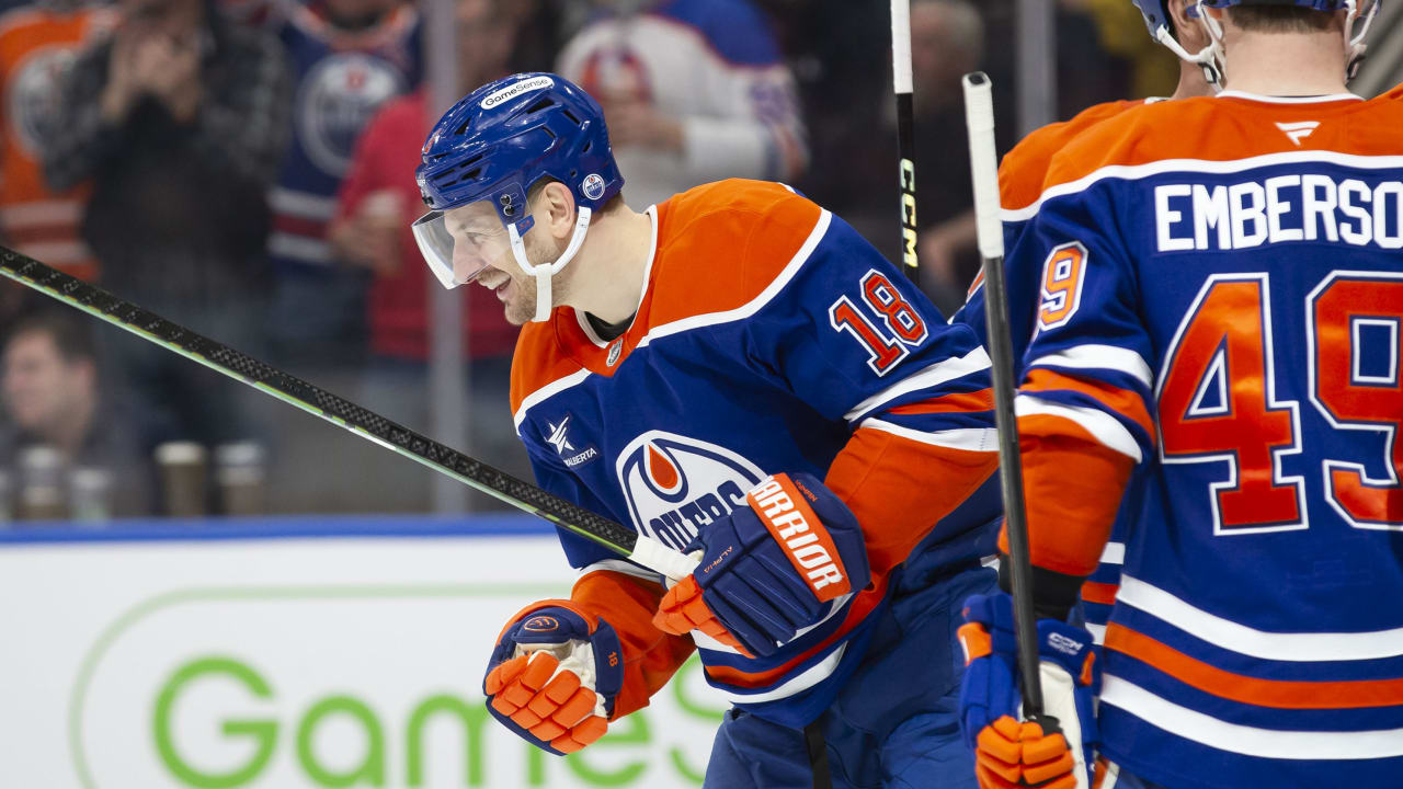 Hyman's persistency paying off for Oilers after slow start | NHL.com