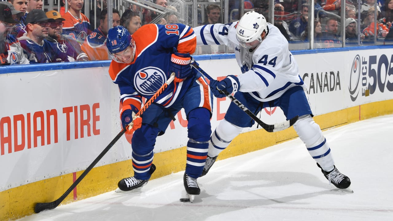 PROJECTED LINEUP: Oilers vs. Maple Leafs | Edmonton Oilers