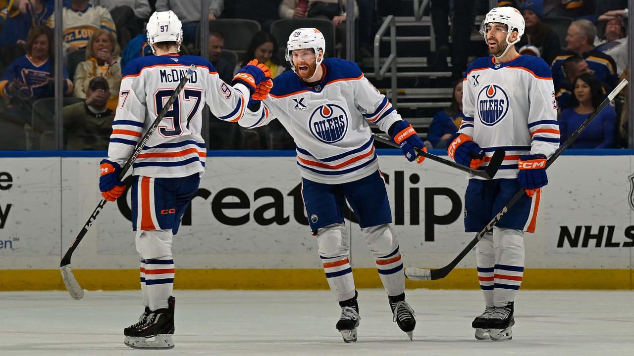 Brown scores in OT, Oilers recover to top Blues | NHL.com