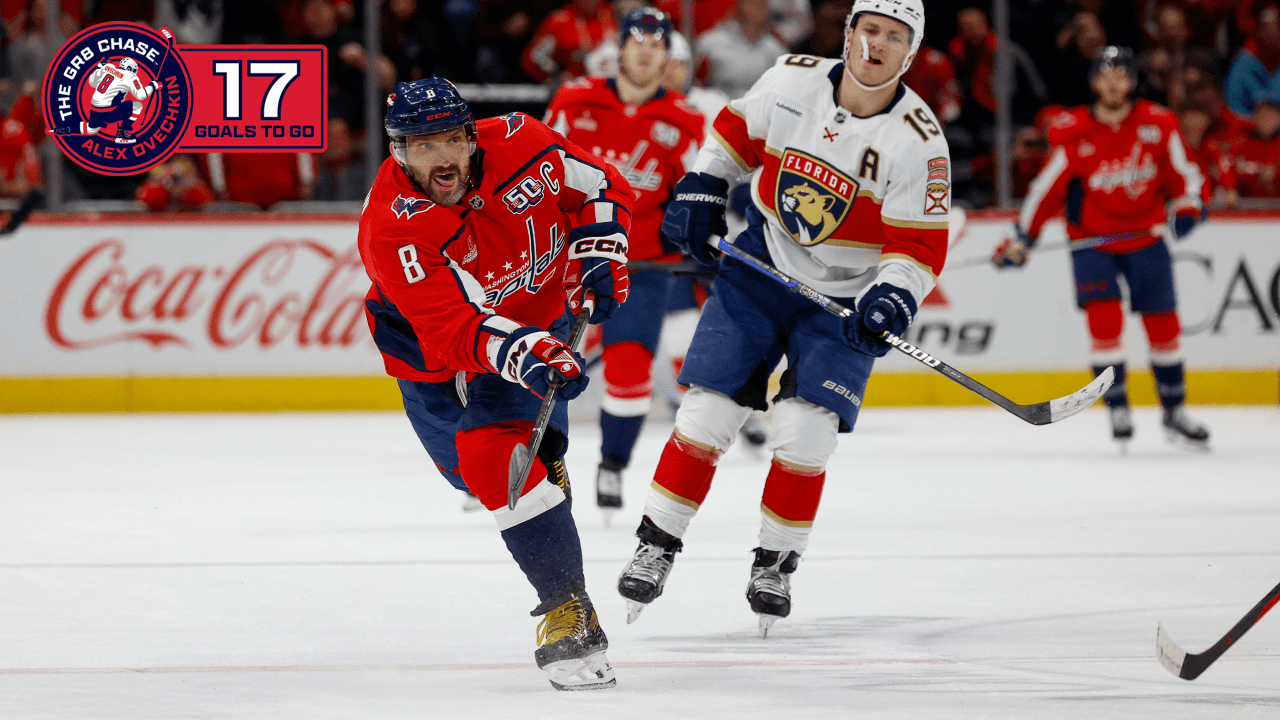 THE GR8 CHASE: Ovečkin je 17 branek od rekordu | NHL.com/cs