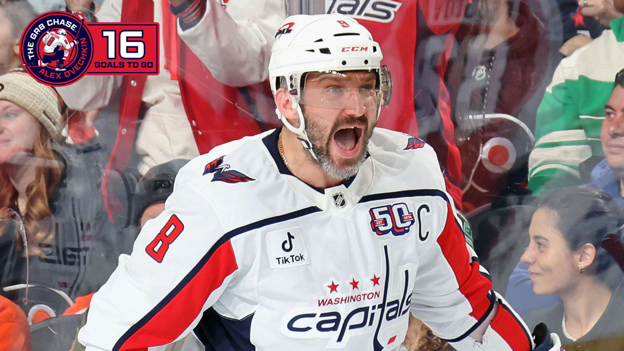 La carrera del GR8 Chase: Ovechkin a 16 goles de la gloria | NHL.com/es