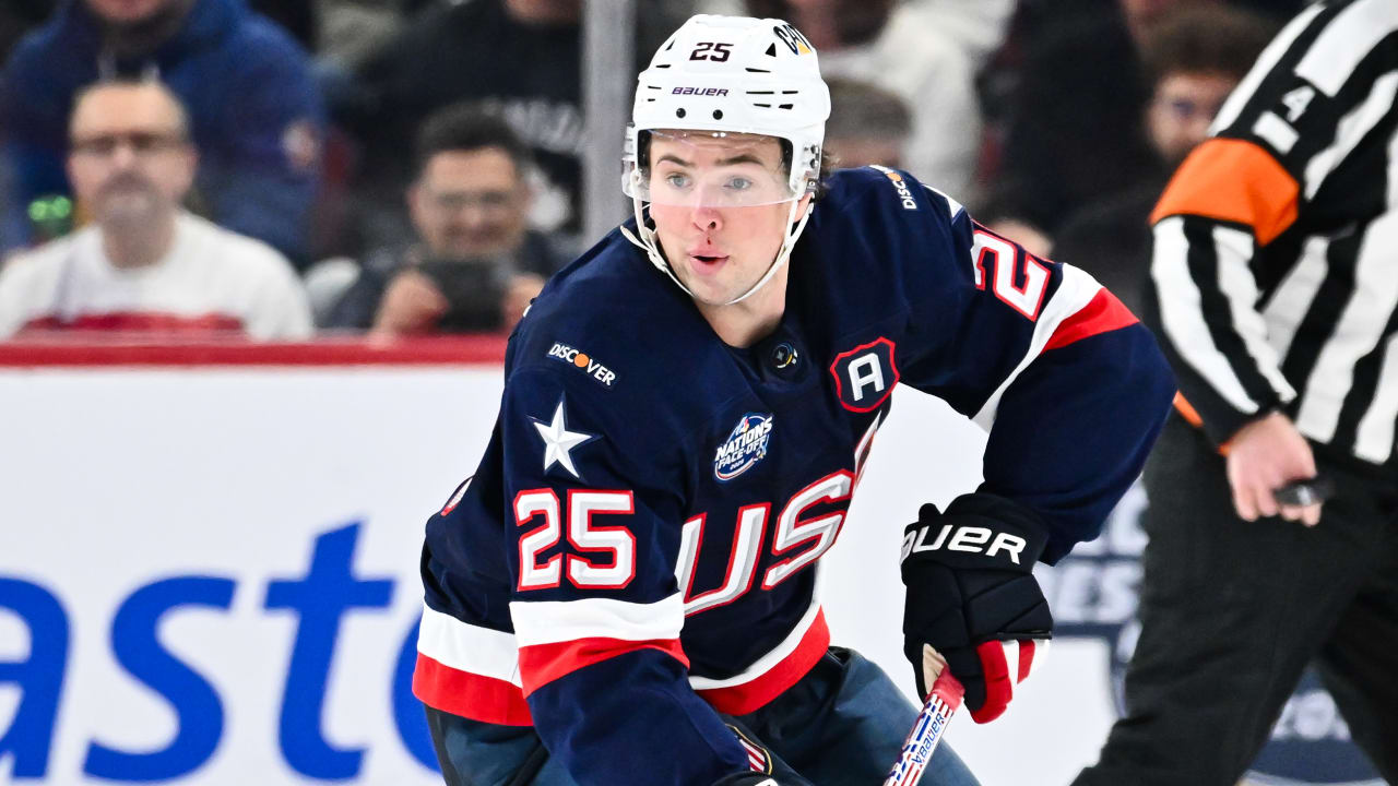 McAvoy out for U.S. vs. Canada in 4 Nations final, Quinn Hughes 'coming ...