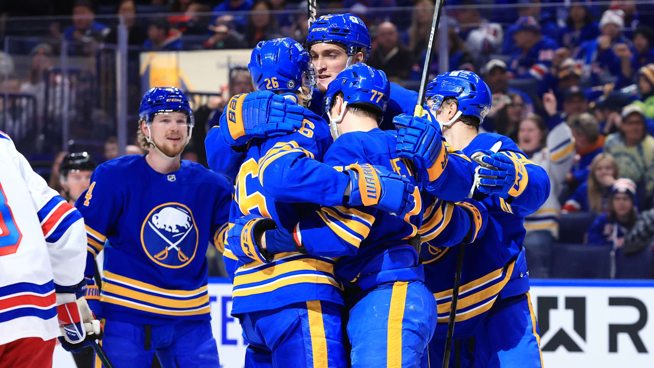 Sabres score 5 goals in 1st period, cruise past Rangers | NHL.com