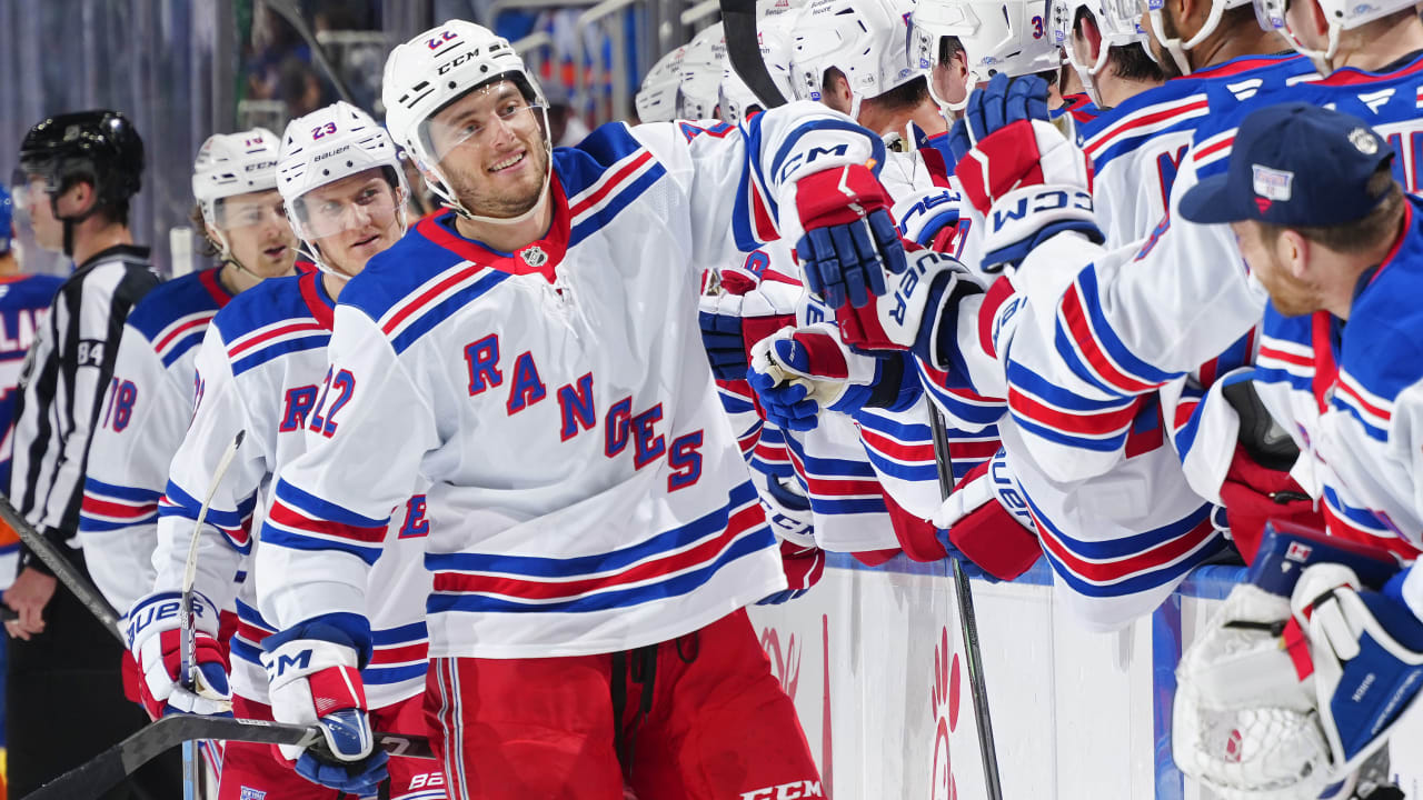 Brodzinski scores twice, Rangers ease past Islanders | NHL.com
