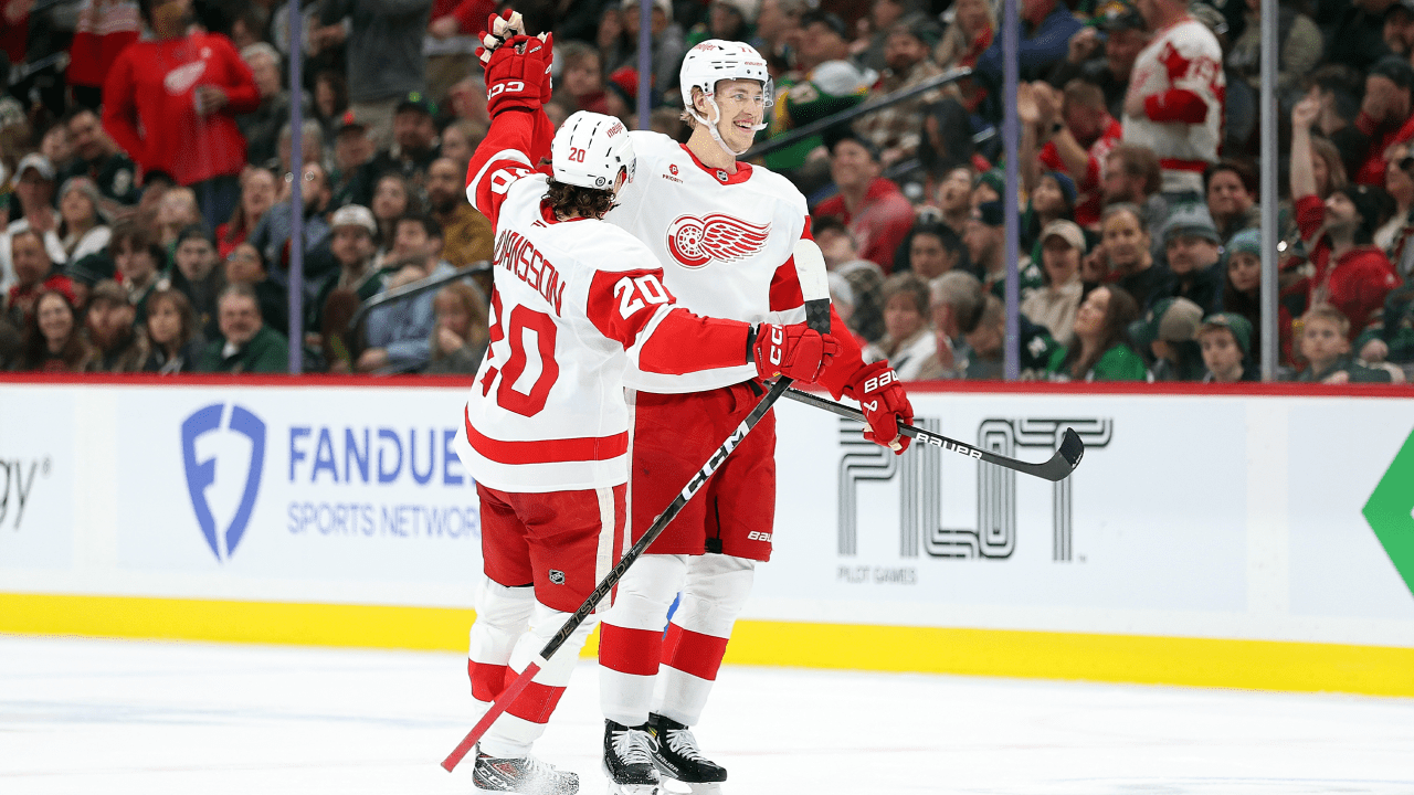Red Wings score 3 unanswered, rally past Wild to stay hot | NHL.com