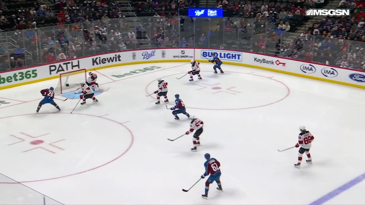 Allen denies MacKinnon's open net attempt | NHL.com
