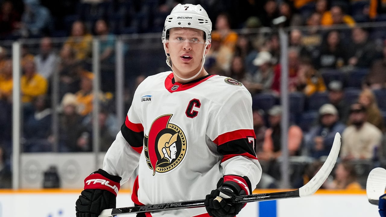 NHL Buzz: Tkachuk, Norris, Pinto to return for Senators against Sharks ...