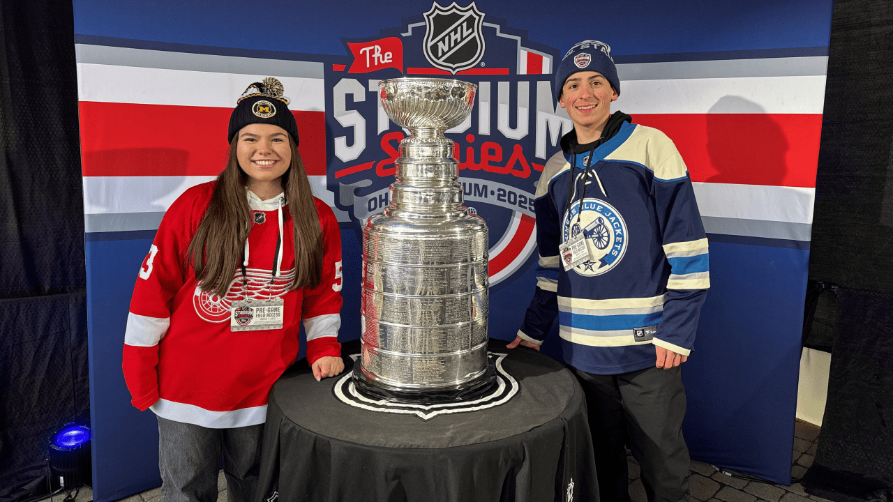 NHL Power Players have blast at Stadium Series between Blue Jackets and ...