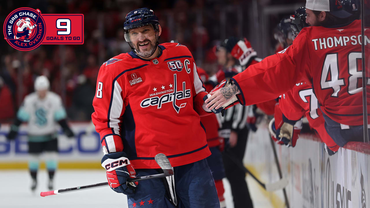 THE GR8 CHASE: Ovechkin scores goal No. 886, now 9 from breaking NHL ...