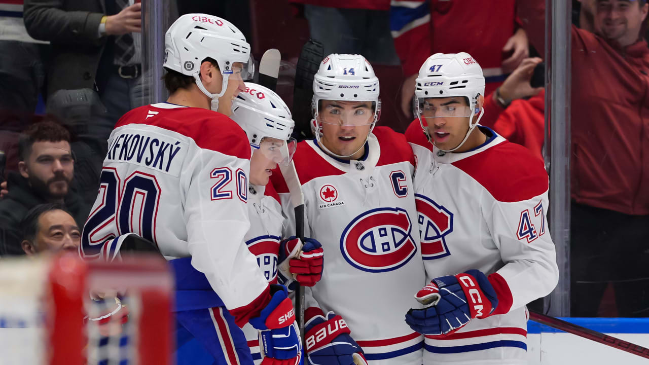 Les Canadiens tiennent le coup face aux Canucks | LNH.com