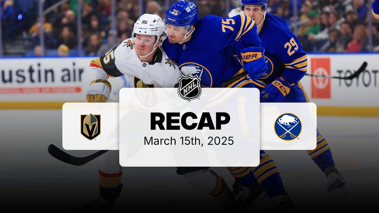 VGK at BUF | Recap | NHL.com