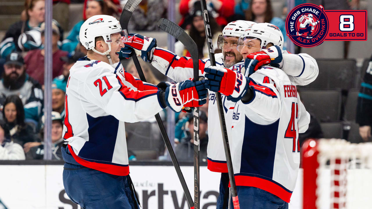 The GR8 CHASE: Ovečkin je osem gólov od rekordu | NHL.com/sk