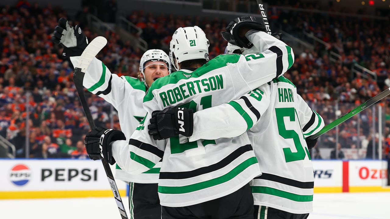 Hat-trick de Robertson guio triunfo dramático de Dallas | NHL.com/es