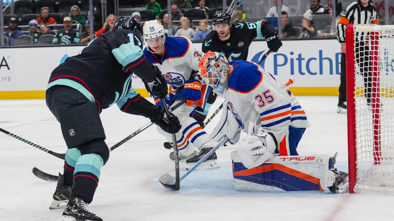 GAME RECAP: Kraken 6, Oilers 1 | Edmonton Oilers