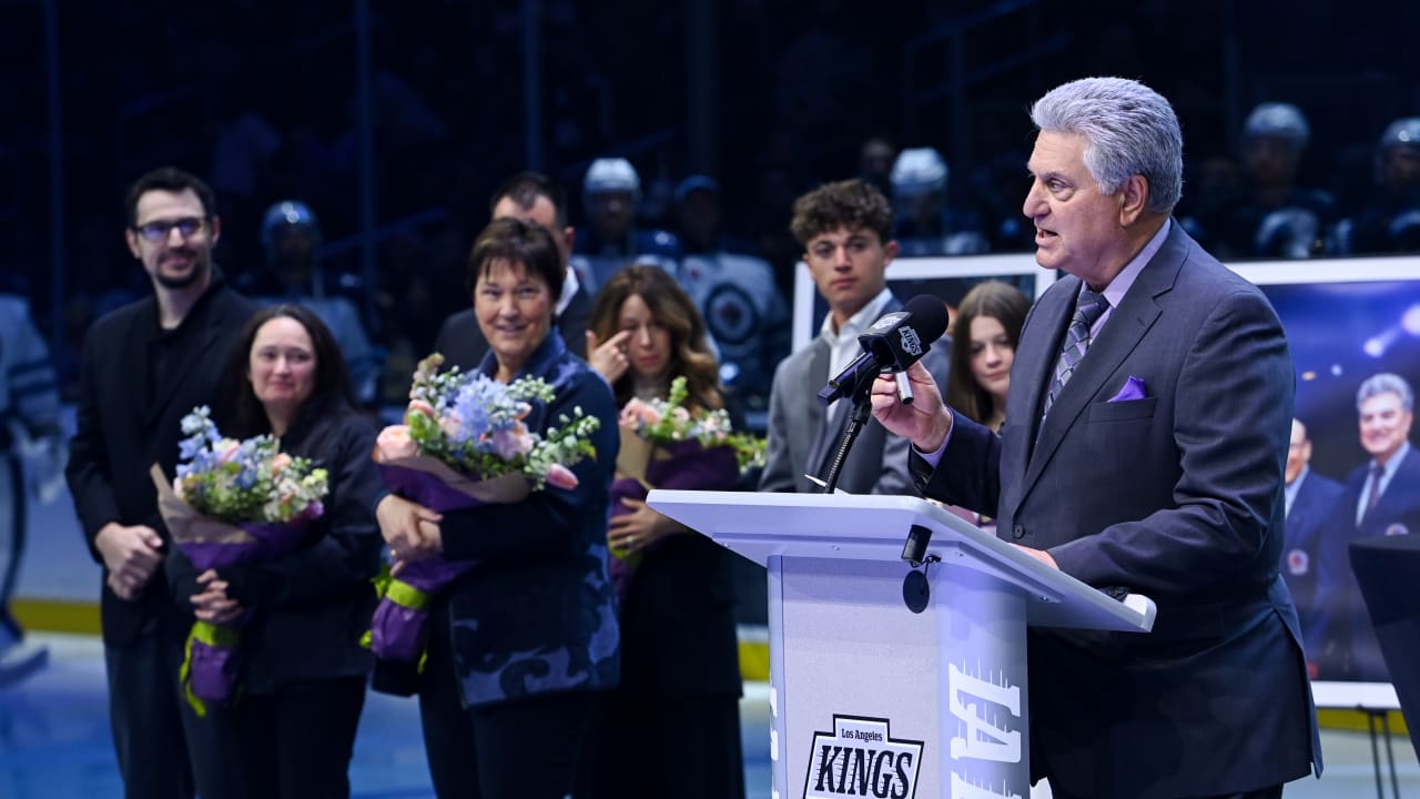 Kings honor longtime broadcaster Nickson’s retirement with pregame ...