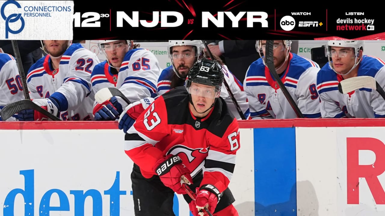 Lineup Changes as Devils Get Ready for Rangers | PRE-GAME | New Jersey ...