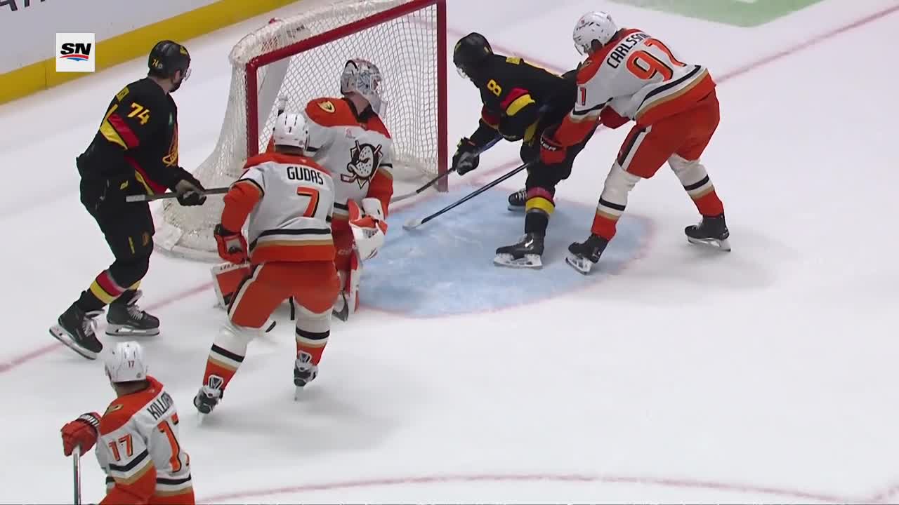 ANA@VAN: Garland scores PPG against Lukas Dostal | NHL.com