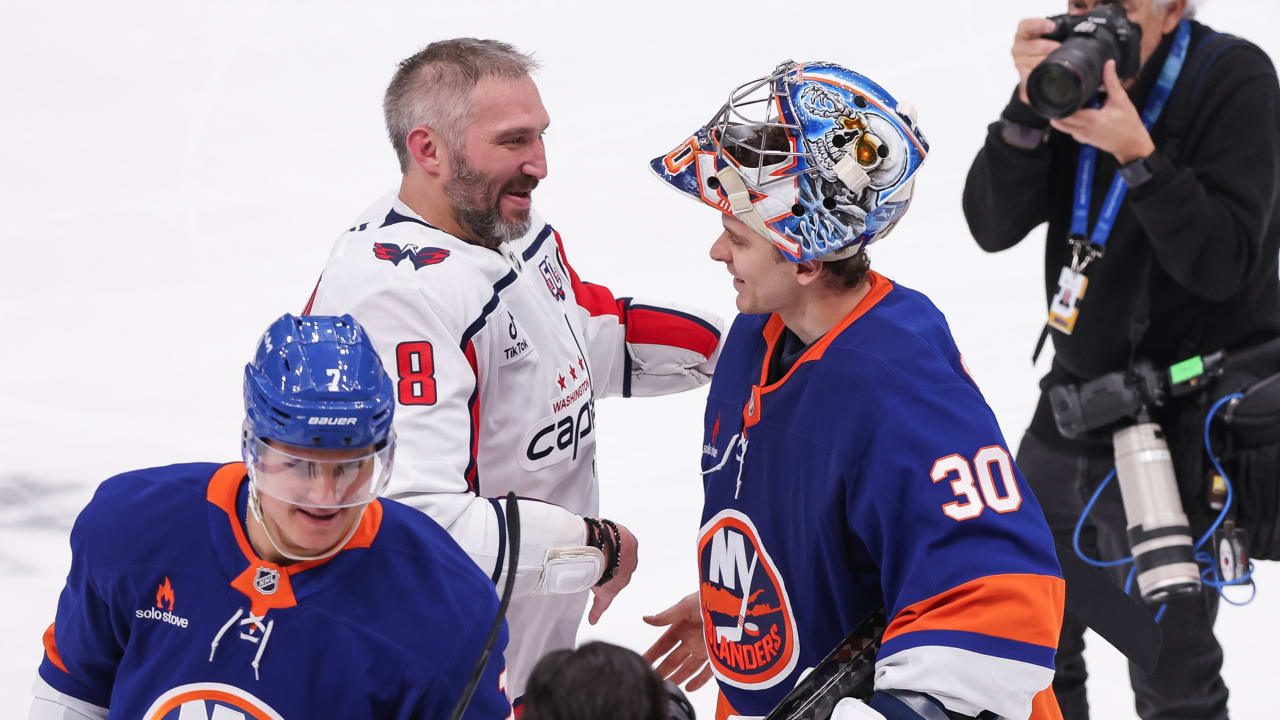 Islanders have fun with Ovechkin's record goal as congrats pour in from ...