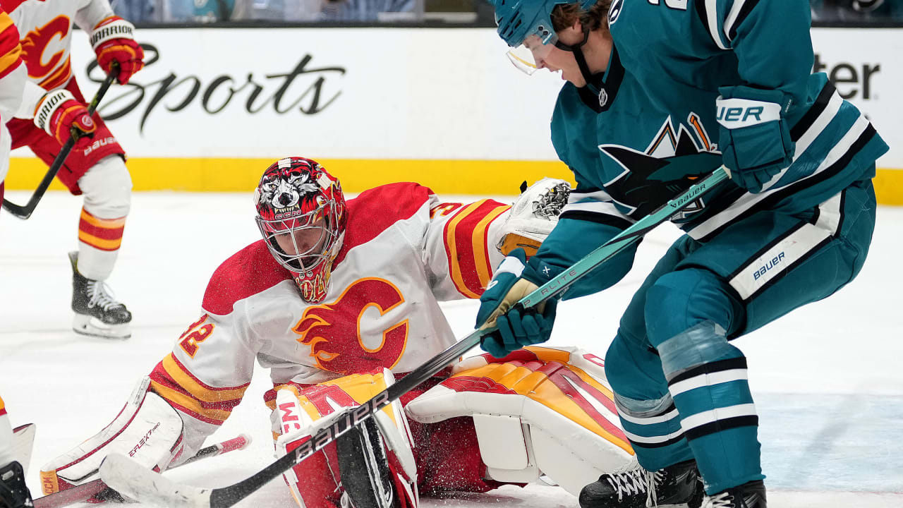 Flames rally past Sharks with 3 in 3rd, gain in West wild card | NHL.com