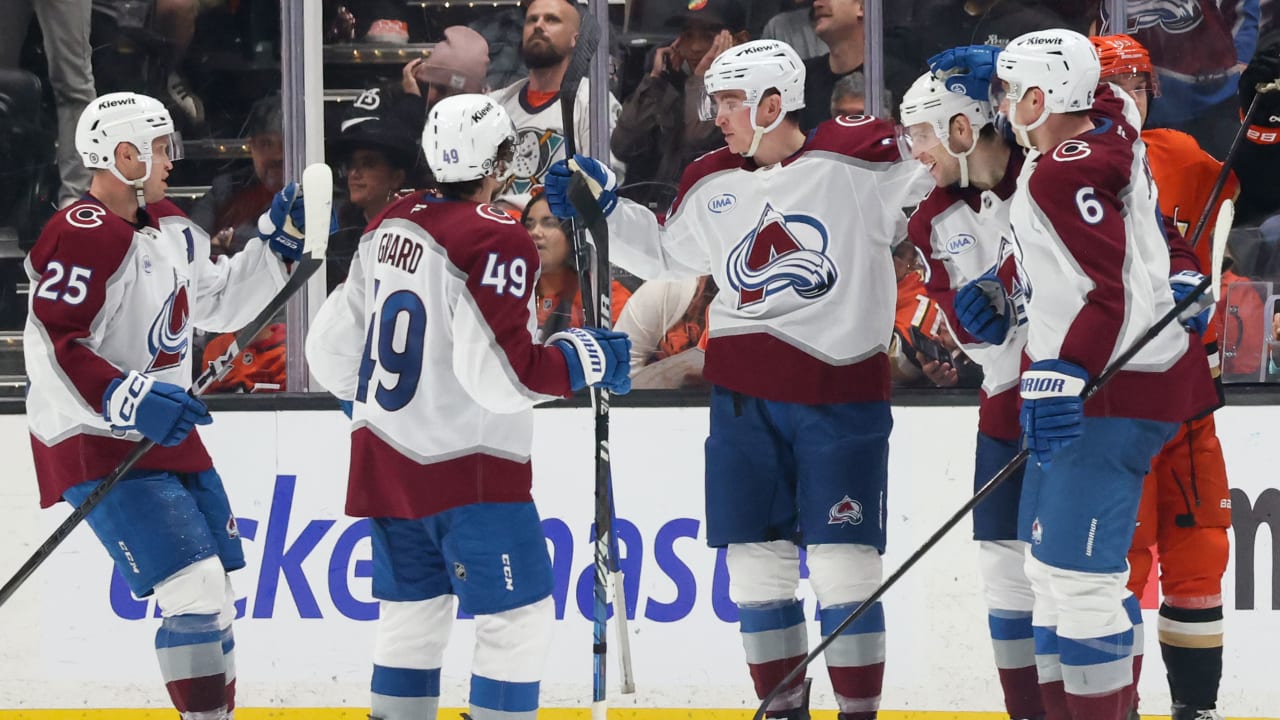 Avalanche score 4 straight in 3rd period, rally past Ducks | NHL.com