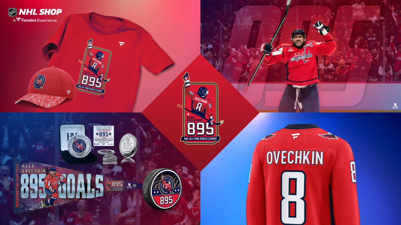Celebrate Ovechkin’s 895th goal with items from NHLshop.com | NHL.com