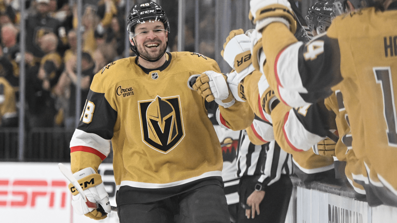 Golden Knights : Hertl retrouve ses bonnes habitudes de séries | LNH.com