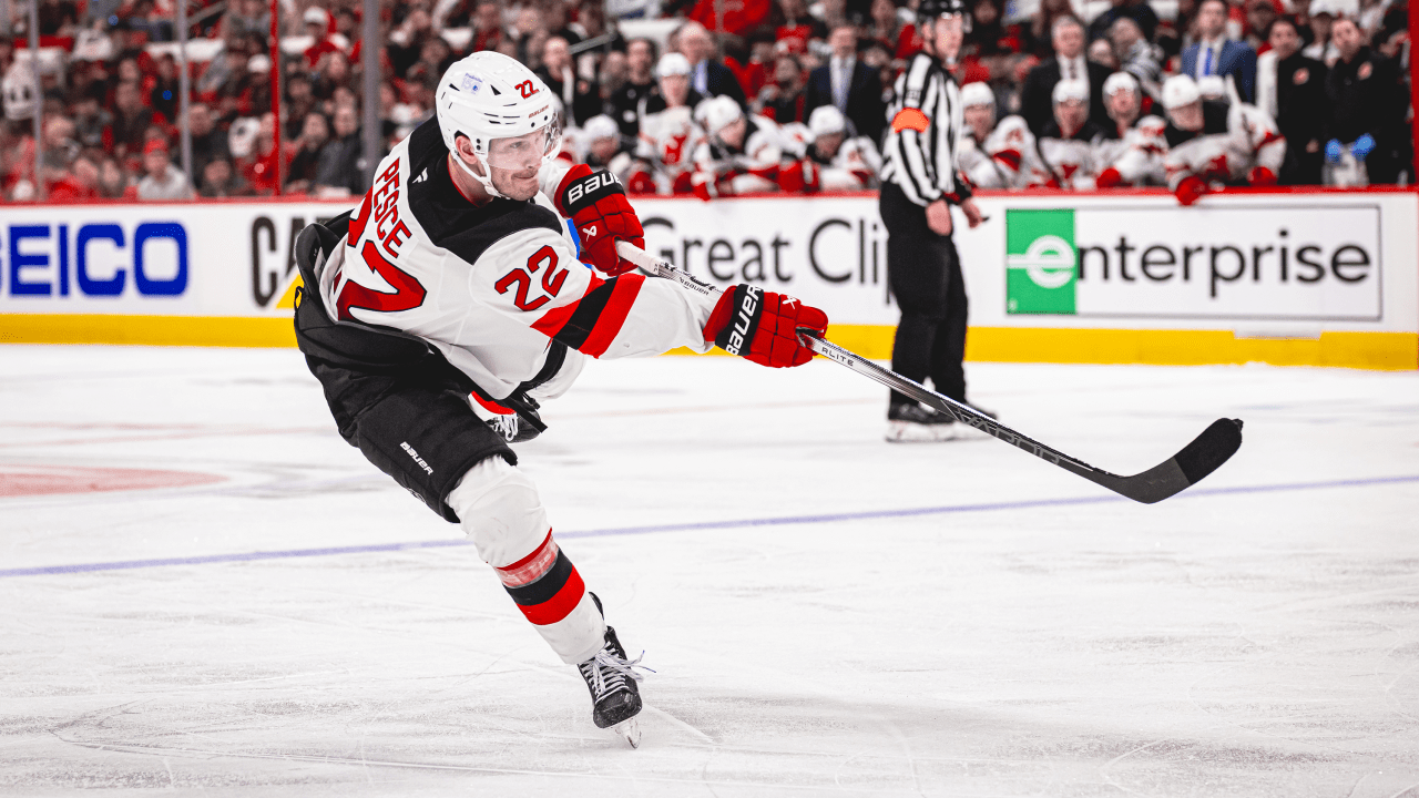 Devils leaning on Pesce's experience in 1st round against Hurricanes ...
