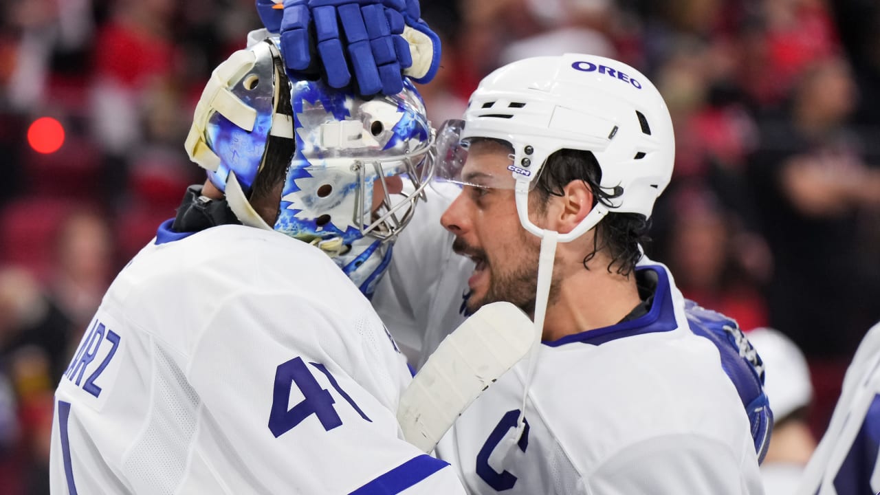 Maple Leafs leave history in past to hold off Senators, clinch series ...