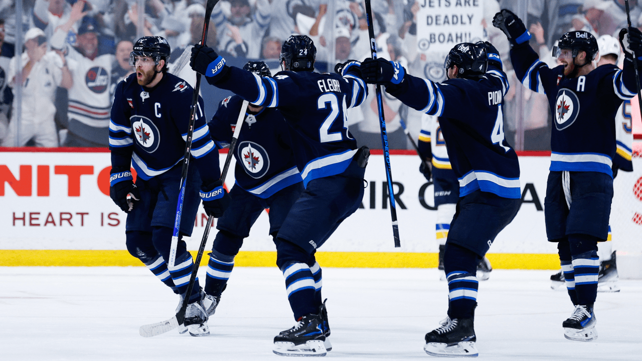 Jets close out back-and-forth series against Blues with epic Game 7 ...