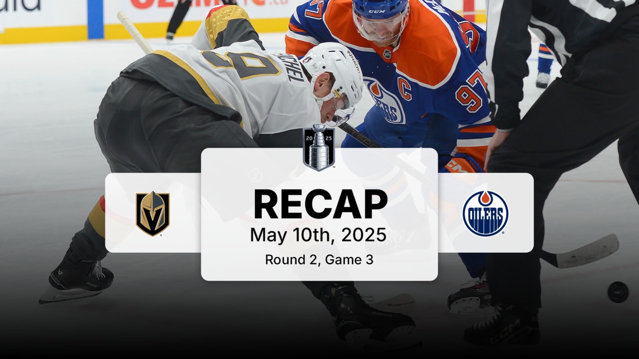 VGK at EDM | Recap | Gm 3 | NHL.com