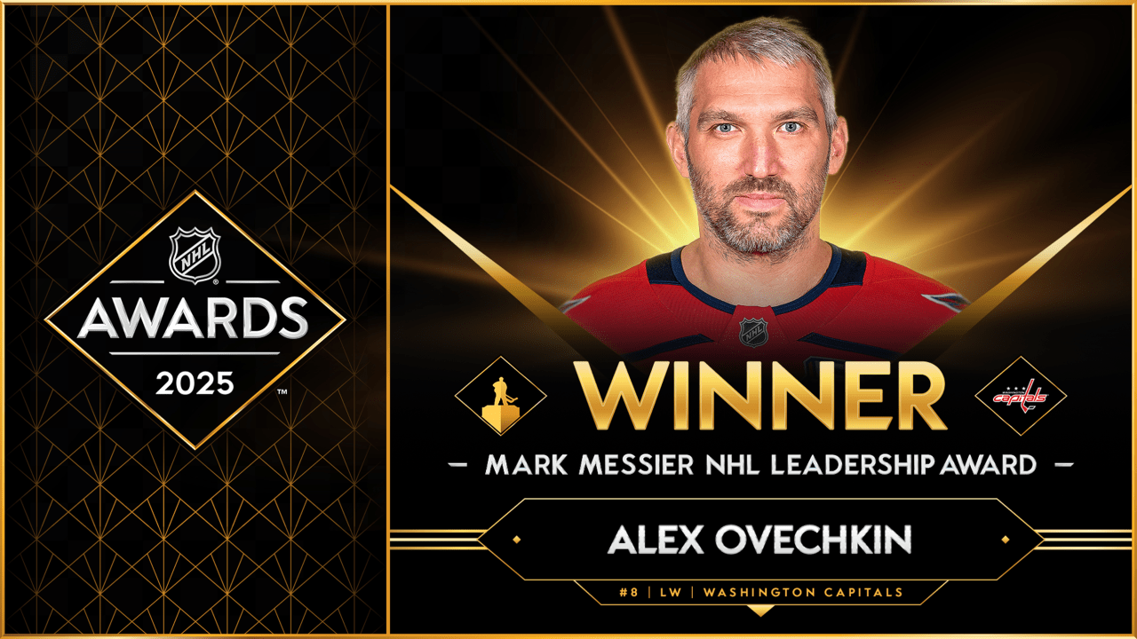 Alex Ovechkin ganó el premio Mark Messier | NHL.com/es
