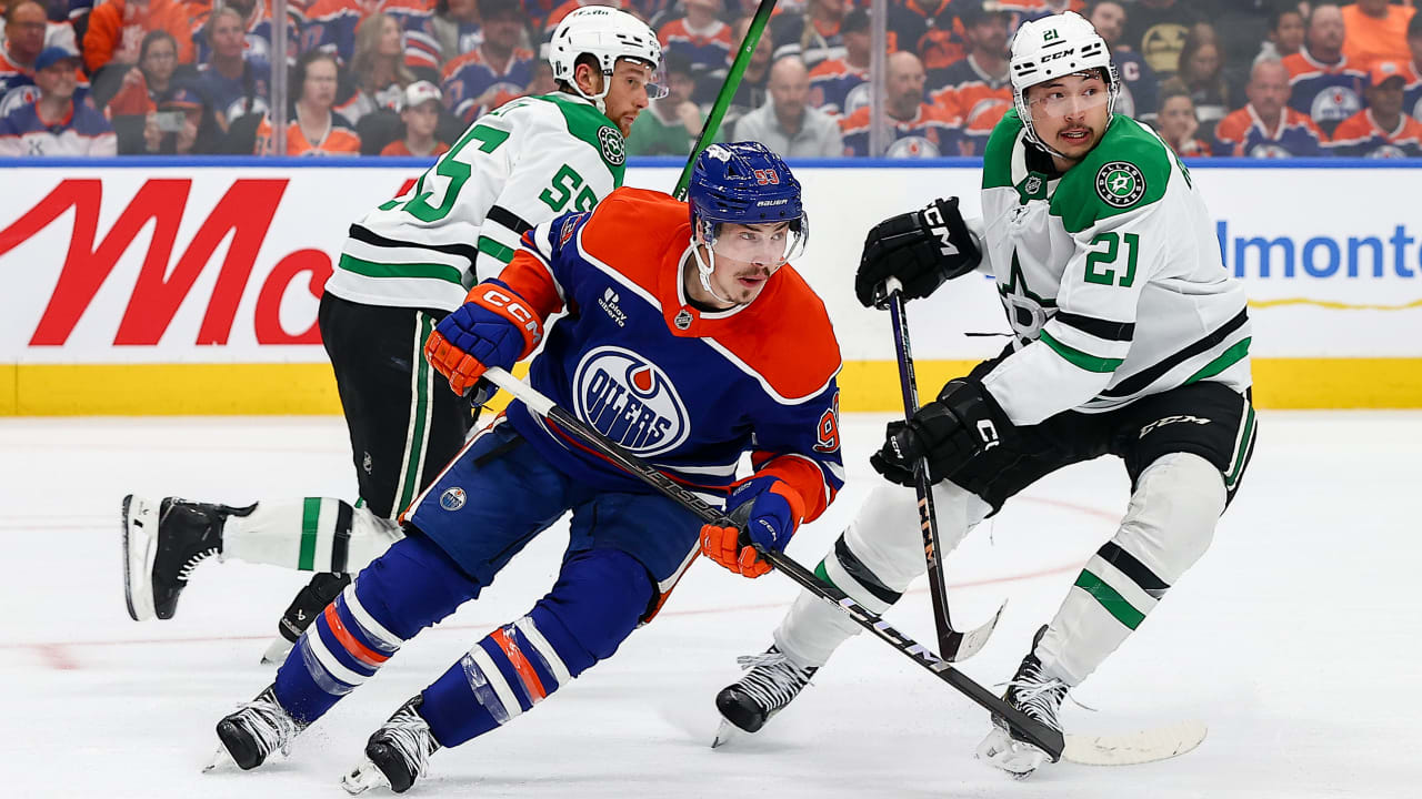 EDGE stats from Stars-Oilers Western Conference Final after Game 4 ...