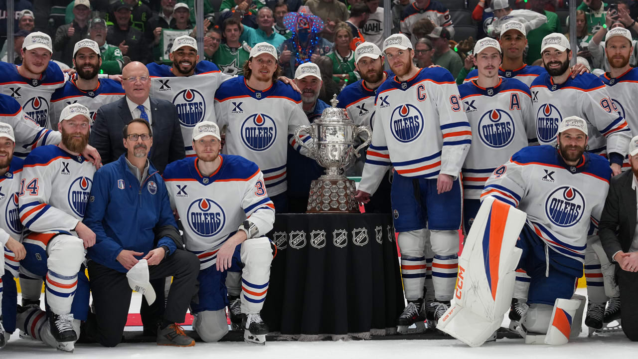 Oilers berühren Campbell Bowl nach Sieg in Spiel 5 | NHL.com/de