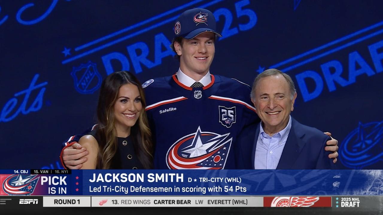 Meredith Gaudreau makes Blue Jackets selection at 2025 NHL Draft | NHL.com