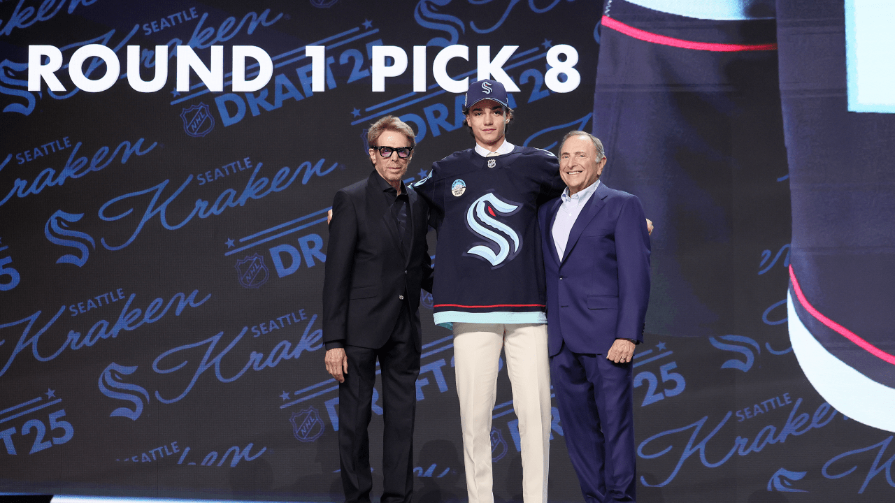 O'Brien, No. 8 pick of 2025 NHL Draft, signs entry-level contract with ...