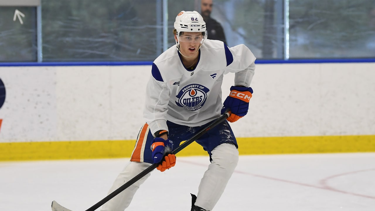 Akey set 'to give my all' in bid for eventual spot with Oilers | NHL.com