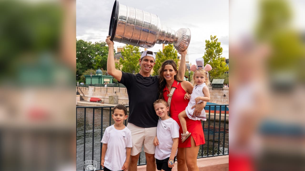 Rodrigues takes Stanley Cup to Disney World | Florida Panthers