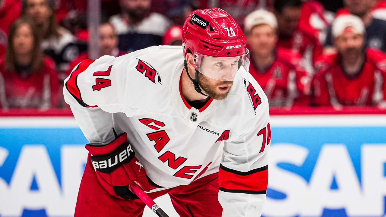 NHL Status Report: Slavin may not skate in preseason for Hurricanes ...