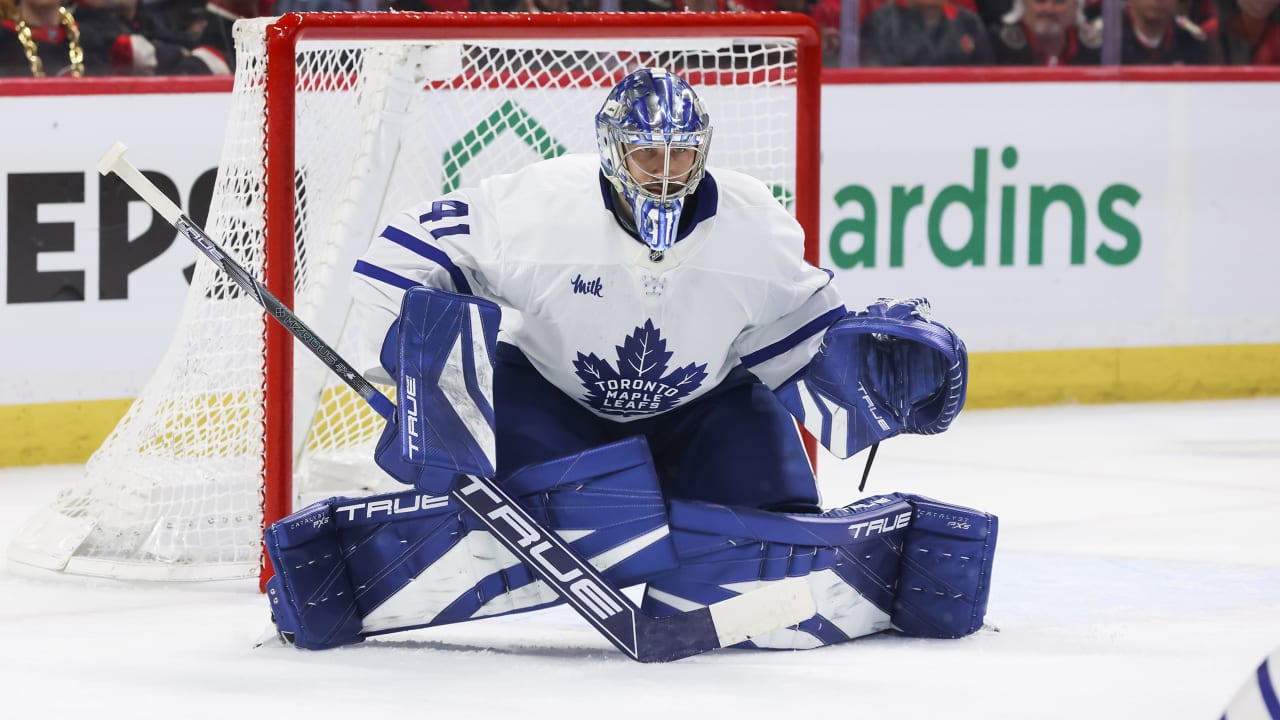 Stolarz set to carry early burden for Maple Leafs with Woll on leave of ...